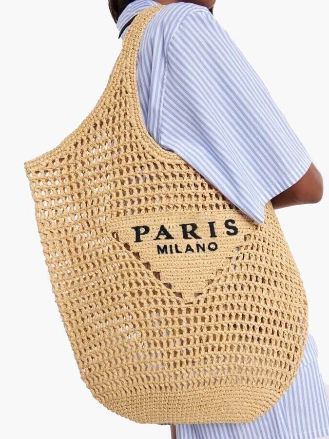 Milano Woven Shoulder Bag – Emelia The Label
